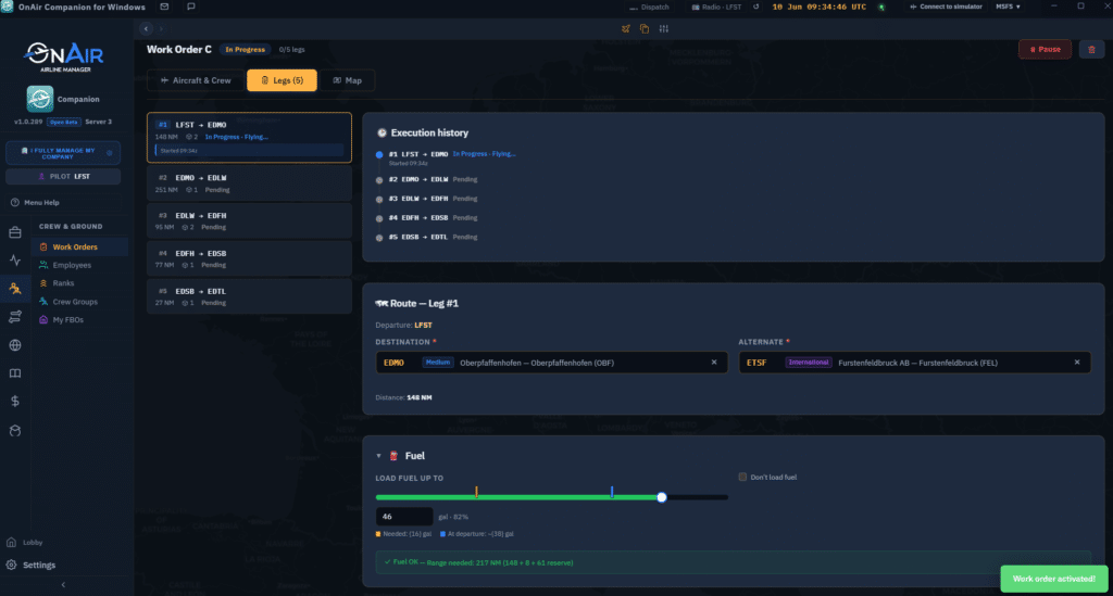 Companion Dev Update: Work Orders - OnAir Company